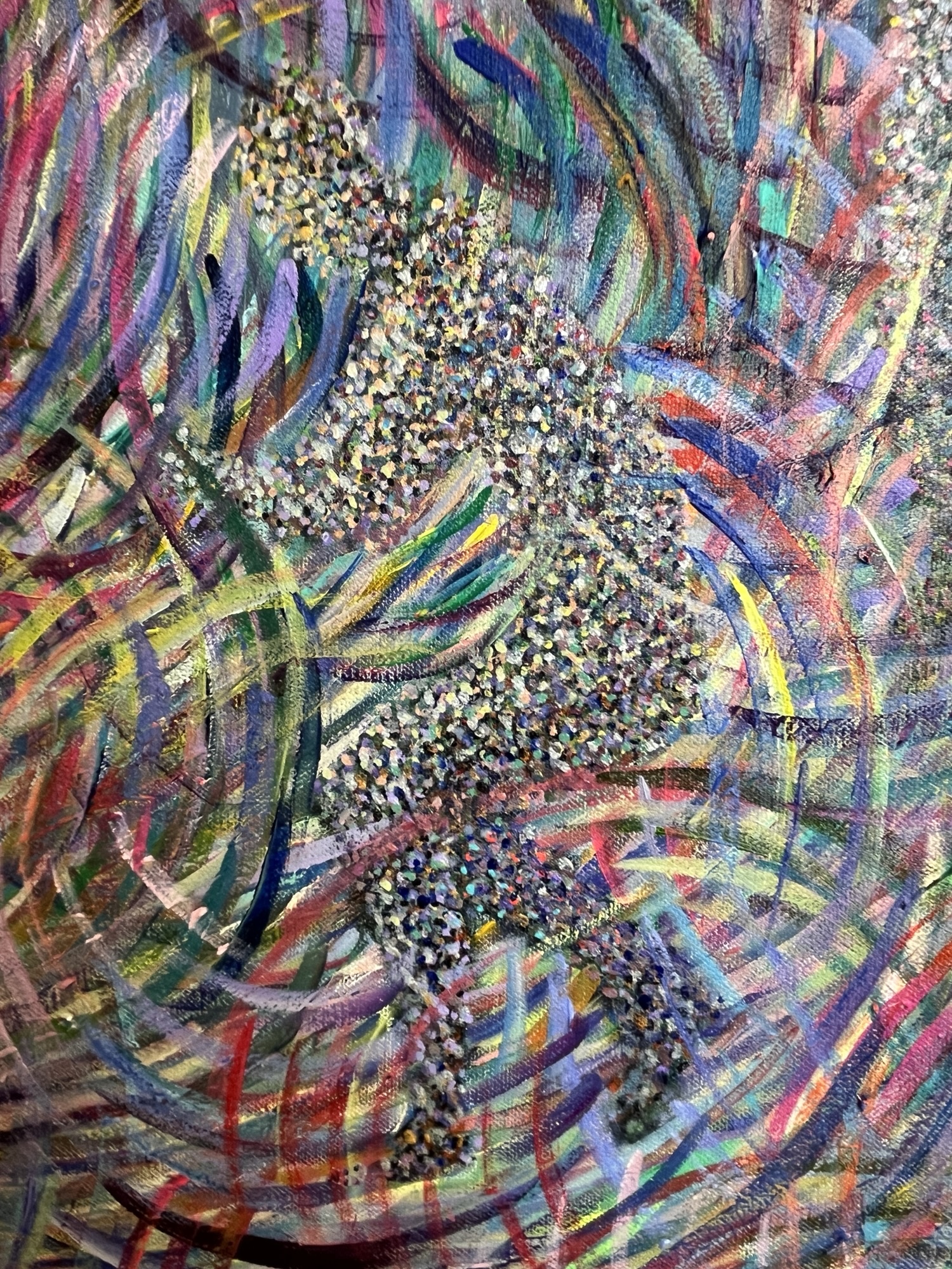 Textures in Art Through Lines, Dots and Swirls | Mama Cormier