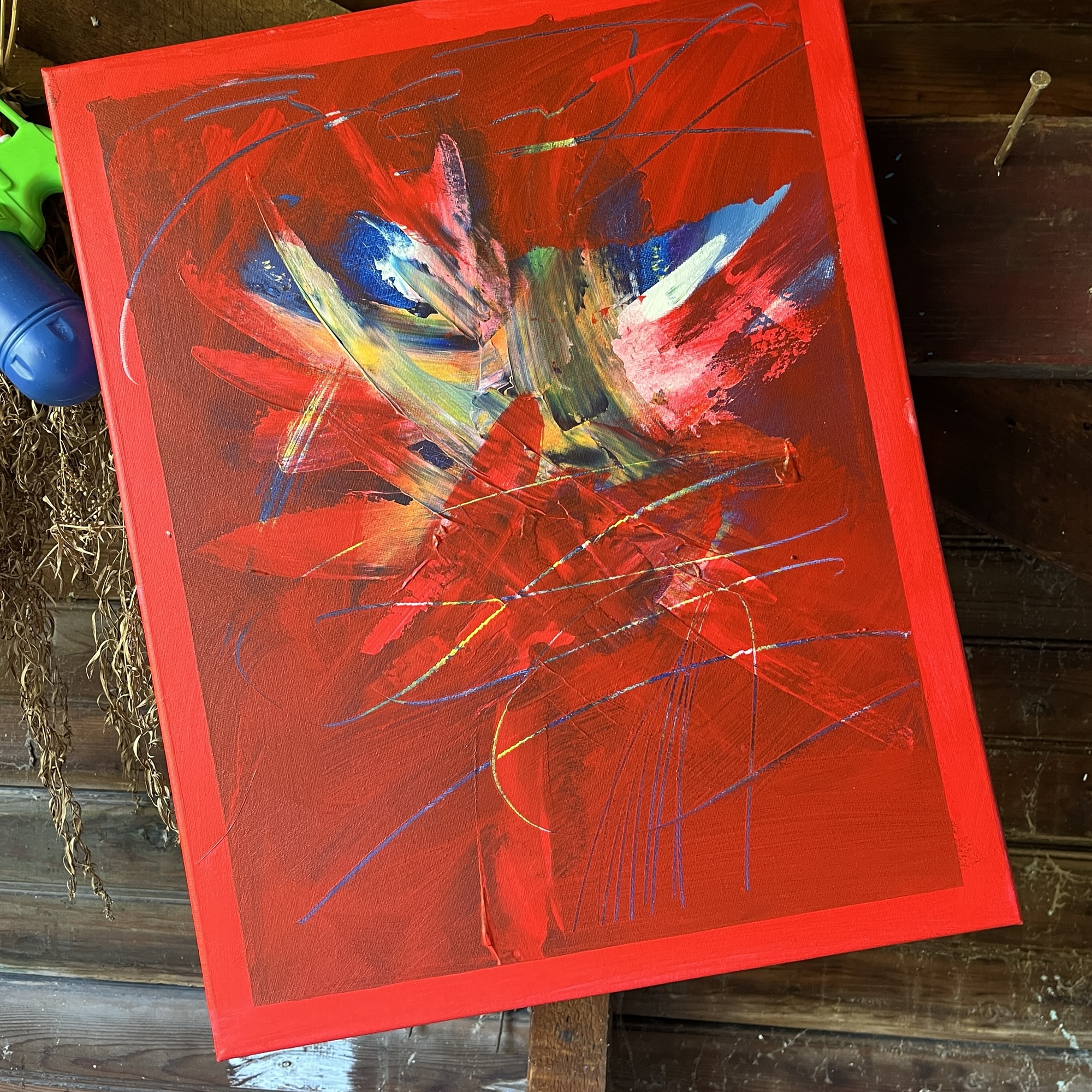 Simply Red Art | Mama Cormier